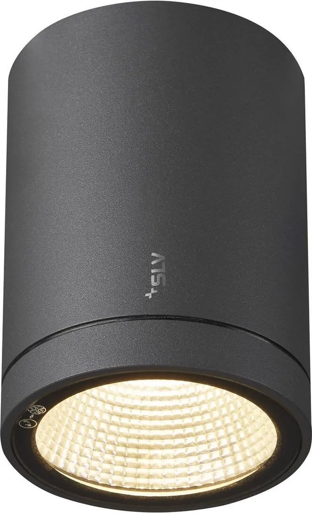 LA 1003426 ENOLA ROUND S Outdoor, stropní LED svítidlo, antracitové - BIG WHITE (SLV)
