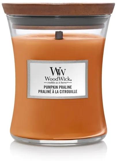 Vonná svíčka WoodWick - Pumpkin Praline 275g/55 - 65 hod