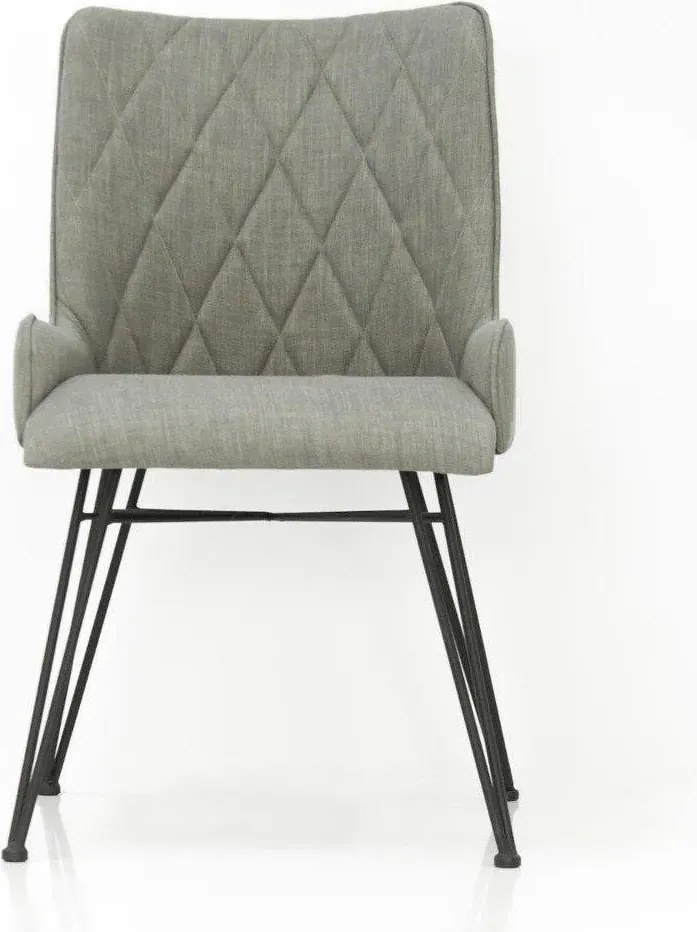 Designová jídelní židle Adesso šedá/černá