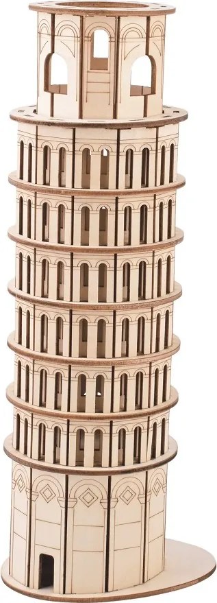 Dřevěné 3D puzzle Šikmá věž v Pise