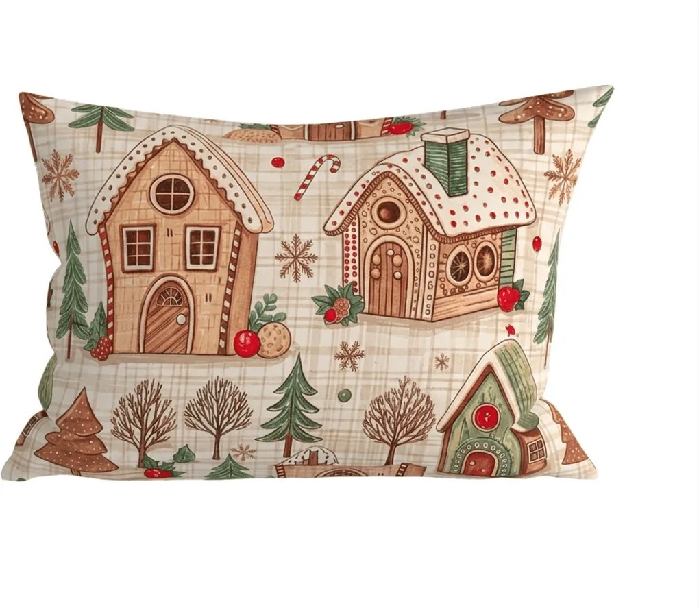 Povlak na polštář z mikrovlákna GINGER HOME 50x70 cm, barevný