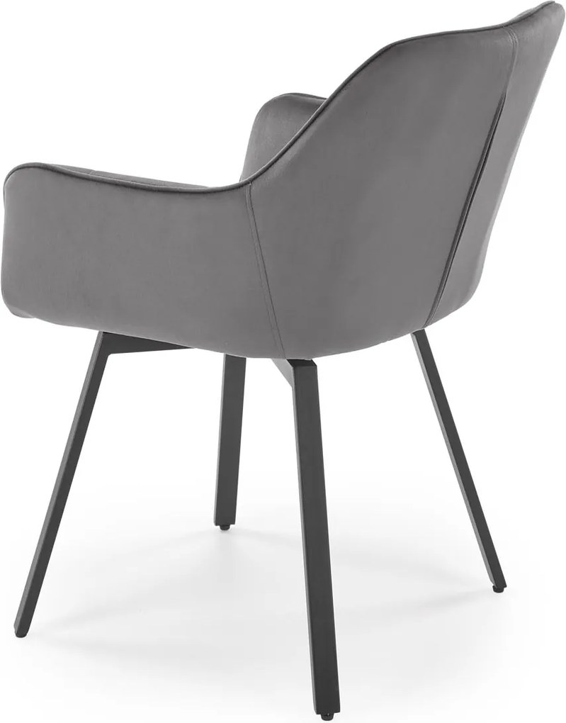 HALMAR K588 židle šedá
