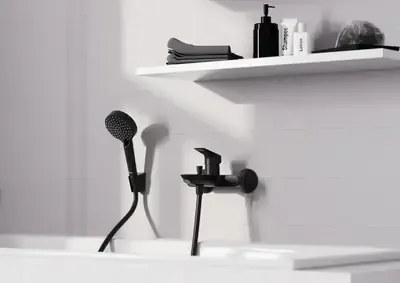 Hansgrohe - Vanová baterie, matná černá
