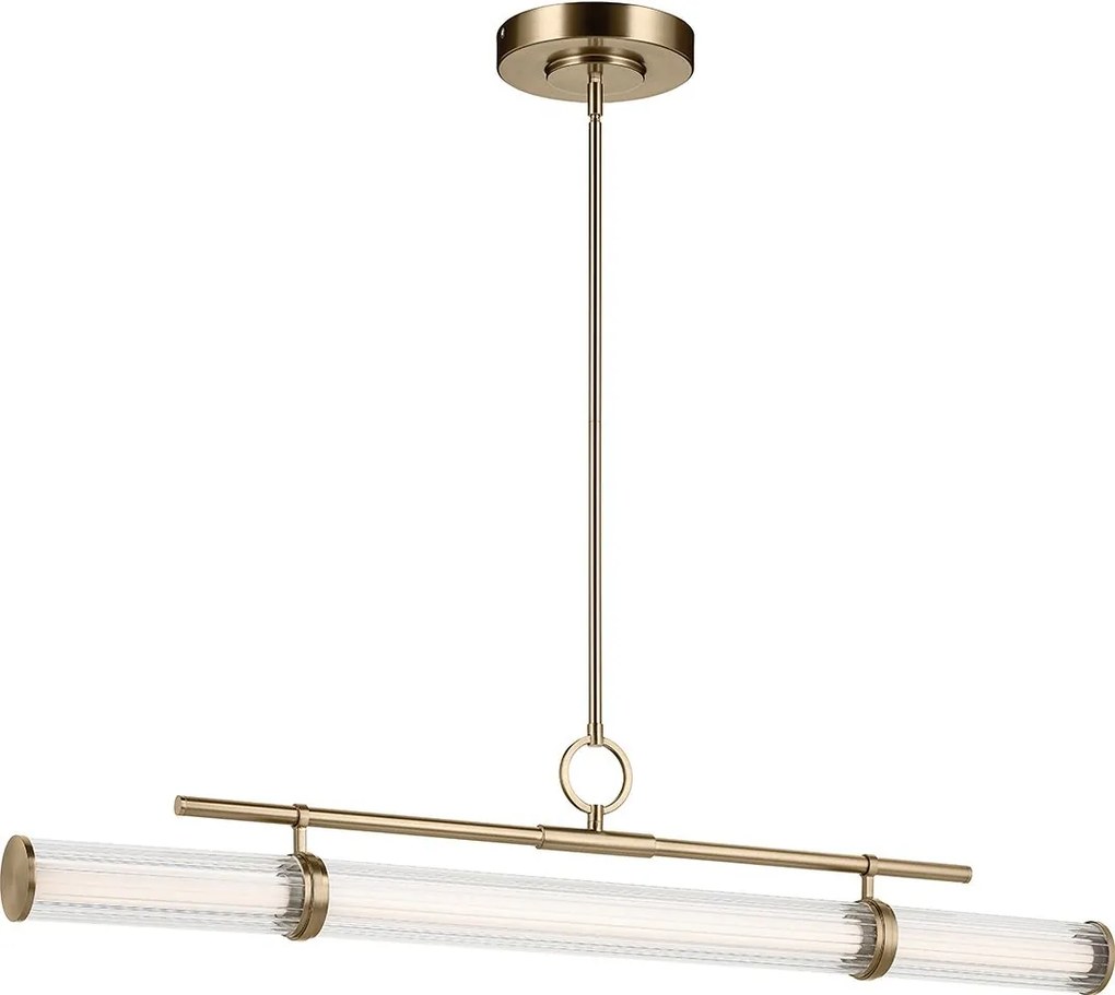 Lineární LED světlo nad stůl Elstead RIVEN 48W 3000K 3050 lm 122 cm