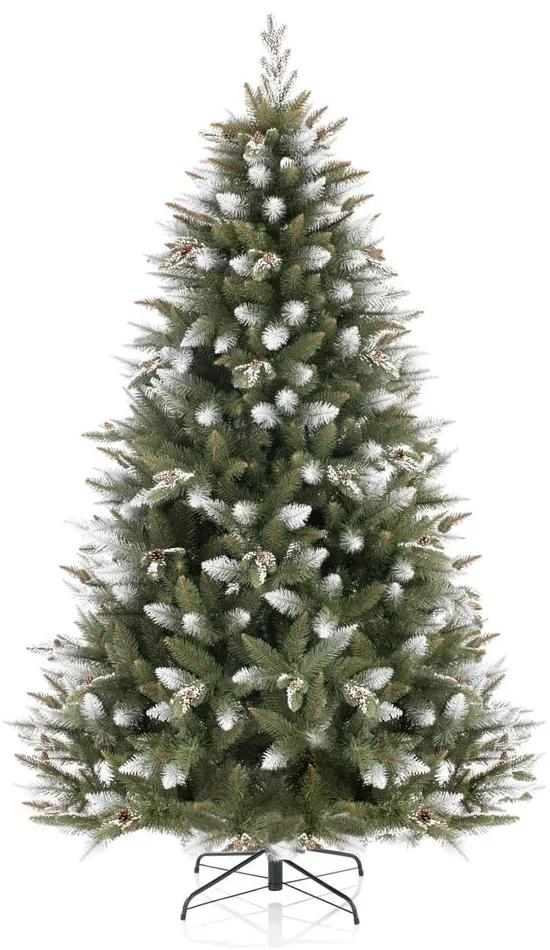 Umělý zasněžený vánoční stromeček AmeliaHome John, výška 120 cm
