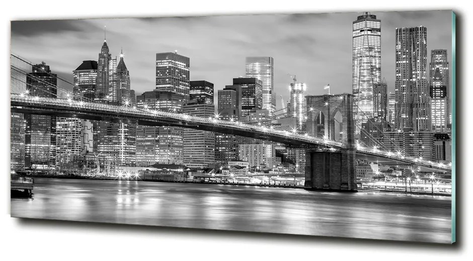 Wallmuralia Fotoobraz na skle Manhattan New York 125x50 cm