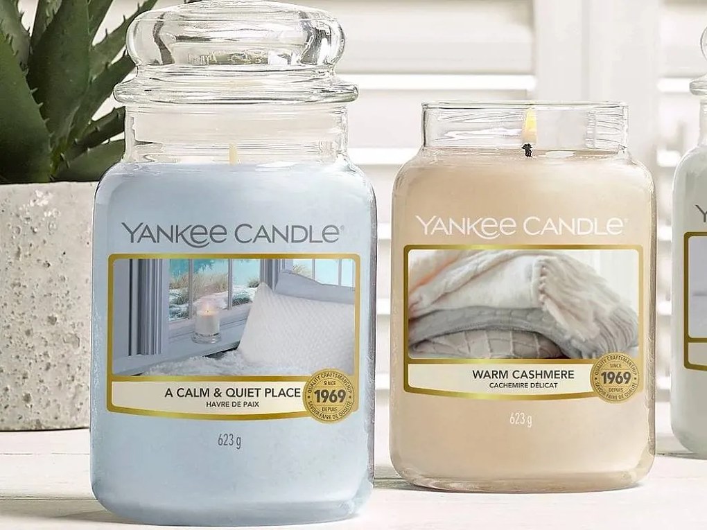 Yankee Candle – votivní svíčka A Calm & Quiet Place (Klidné a tiché místo), 49 g