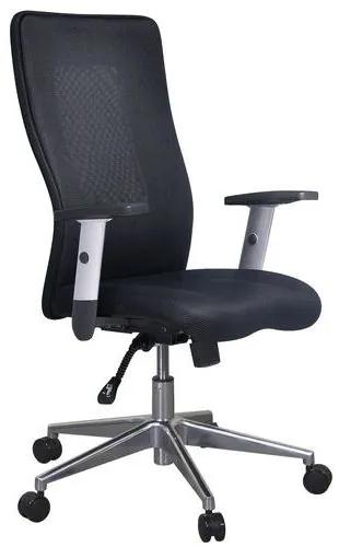 Kancelářská židle Manutan Penelope Top Alu, černá