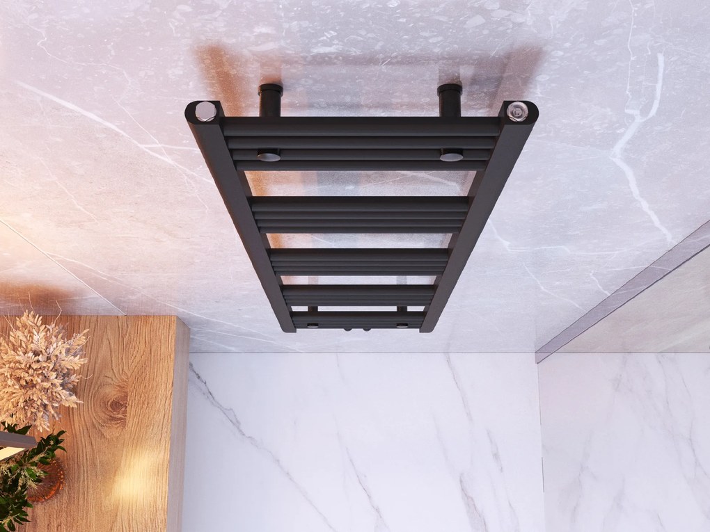Gamma Erga Simple, topné těleso 1400x400 mm, 469 W, černá, ERG-LAV-SIMP-14040-BK