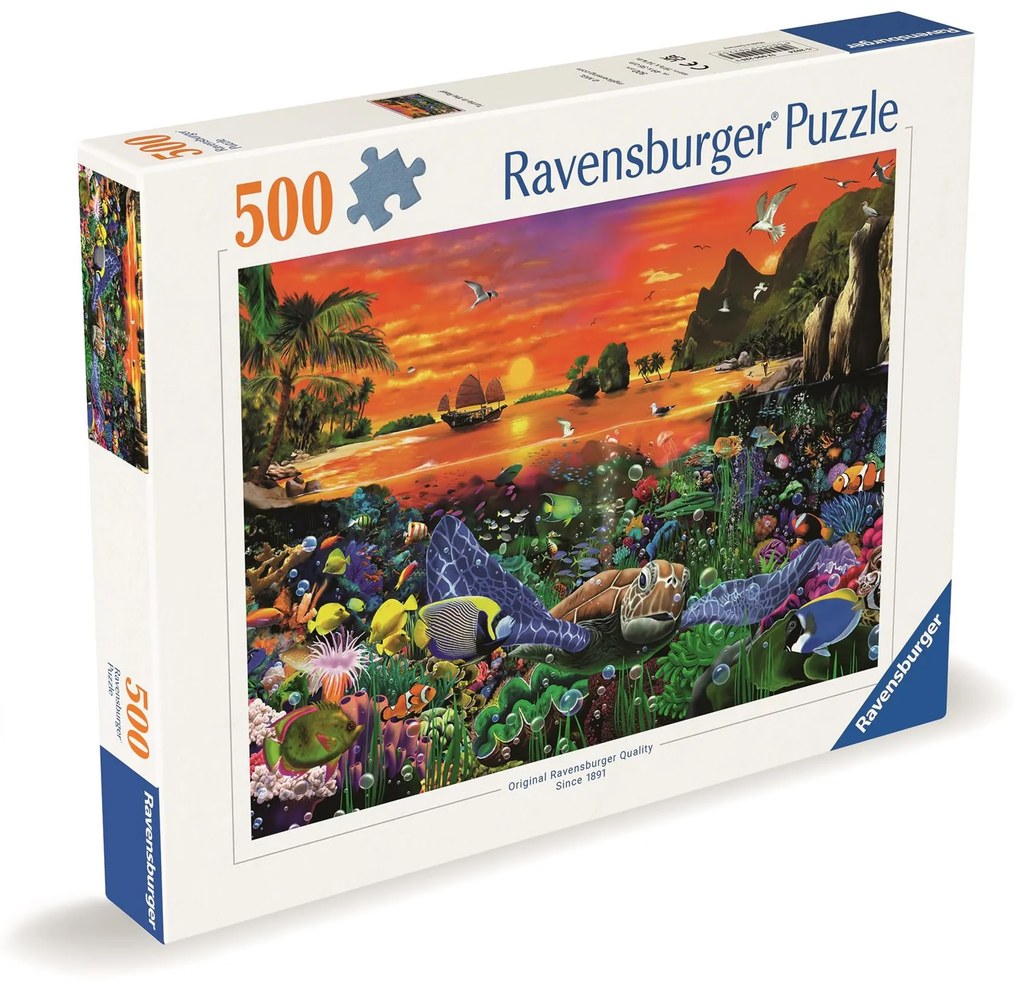 Puzzle ravensburger 120002253 pod vodou