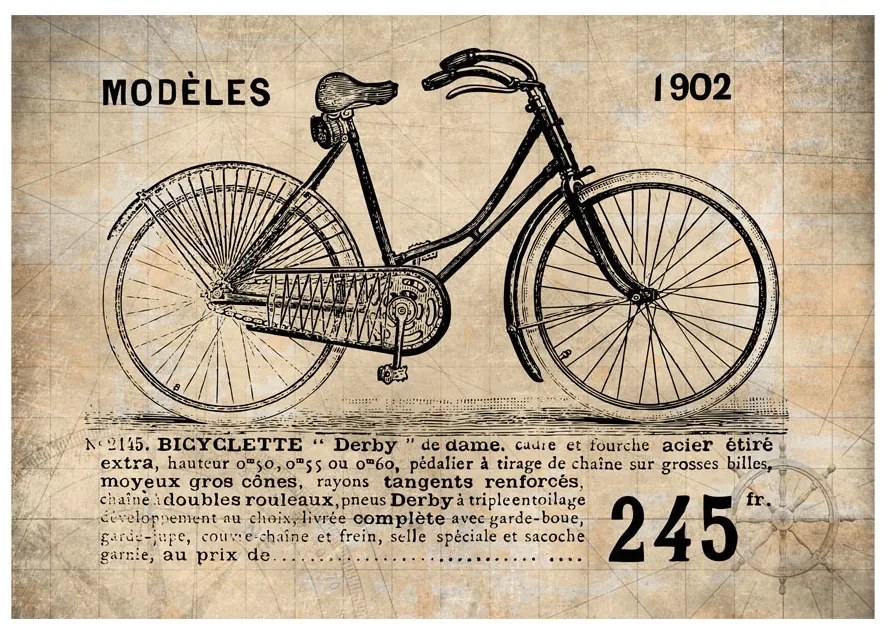 Fototapeta - Old School Bicycle