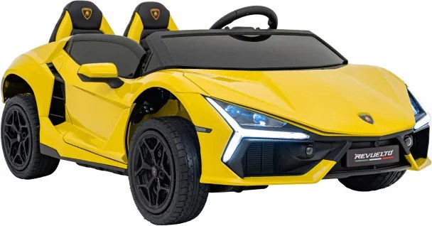 Elektrické autíčko Lamborghini Revuelto XL STRONG žluté