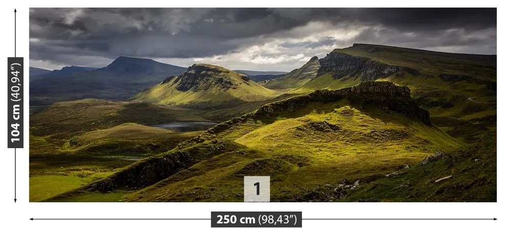 Fototapeta Quiraing Skotsko 104x70