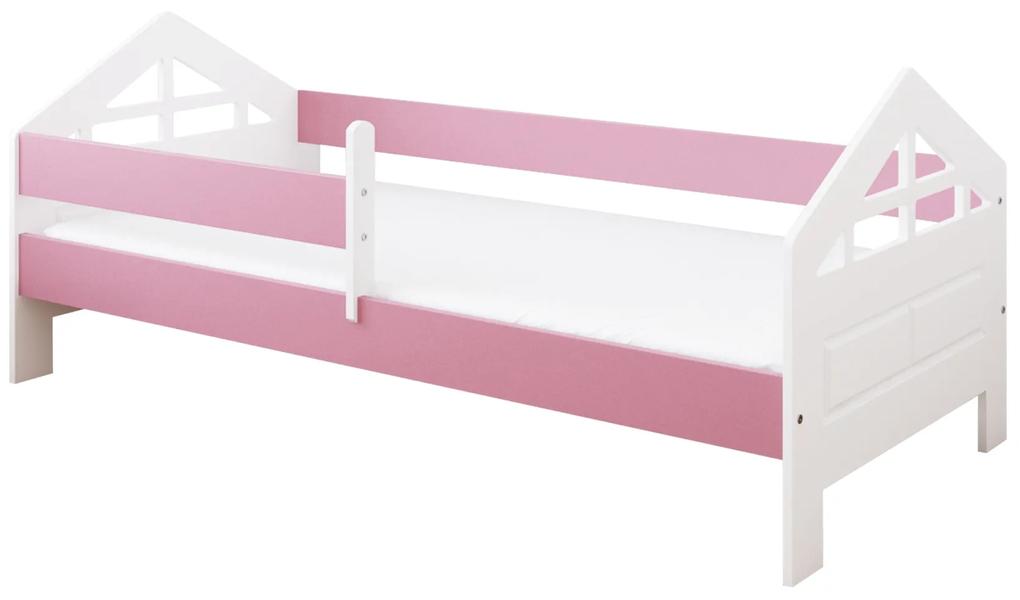 BabyBeds Dětská postel ALA Velikost postele: 160x80 cm, Barevné provedení: Šedá, Úložný prostor: Ne, bez úložného prostoru Bílá