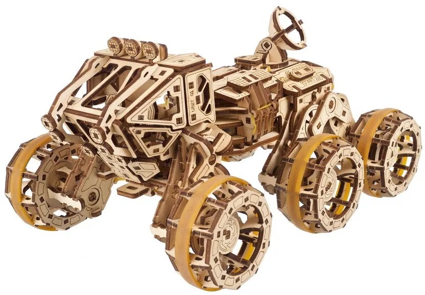 Ugears 3D dřevěné mechanické puzzle Mars Rover