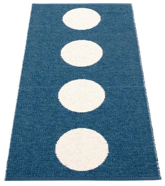 Vinylový koberec Pappelina VERA Ocean Blue/Vanilla velikost: 70x150cm