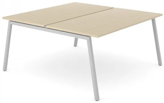 NARBUTAS - Dvoumístný pracovní stůl NOVA A 140x164 cm
