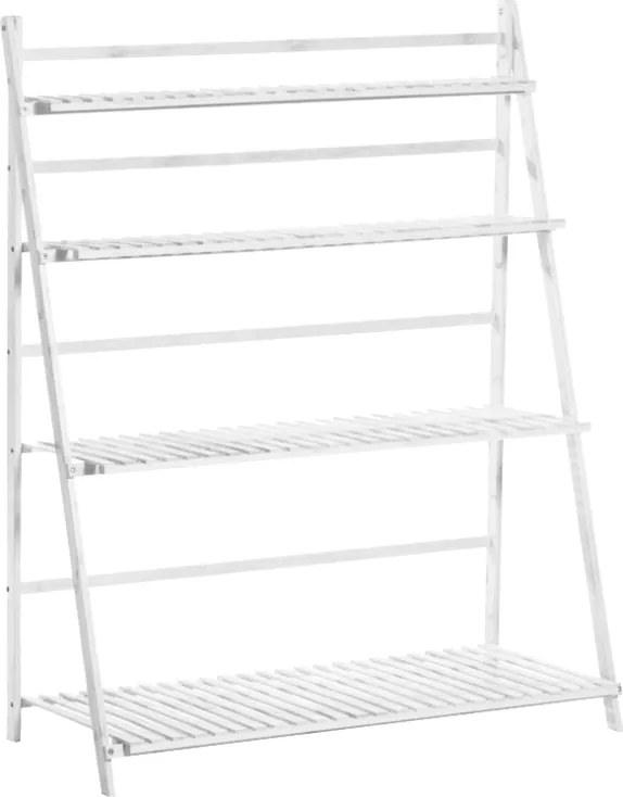 Skládací regál, bílá, Nepel TYP 2 + dárek