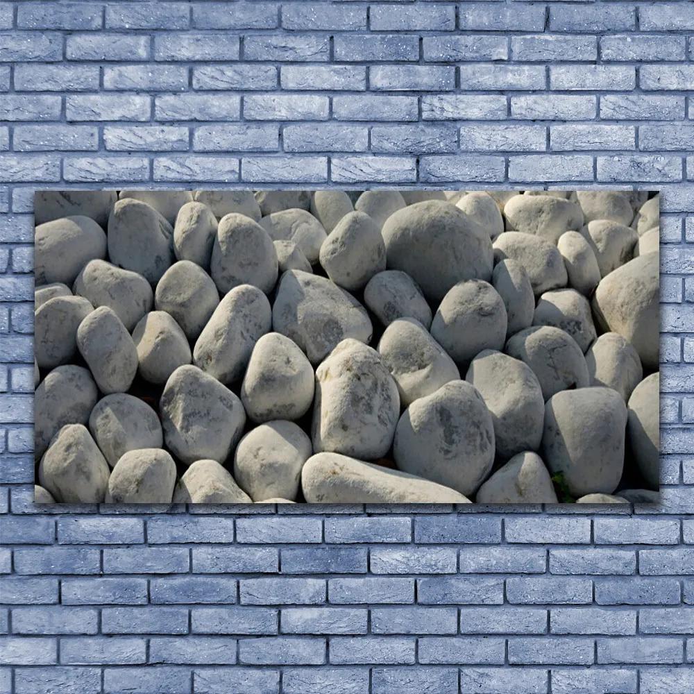 akrylový obraz Kameny Umění 120x60 cm