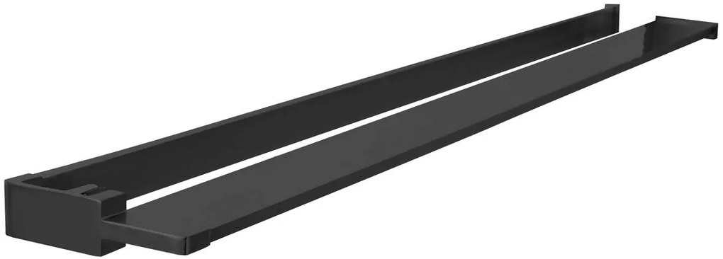 Sapho police na walk-in zástěnu 142 cm černá matná EG1425