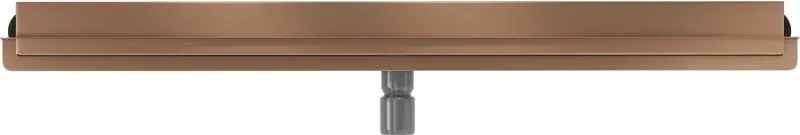 Mexen Flat Wall lineární odtok na stěnu 2v1 100 cm, kartáčovaná měď - 1C30100
