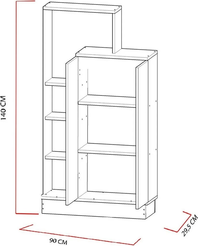 Skříňka Gupse White