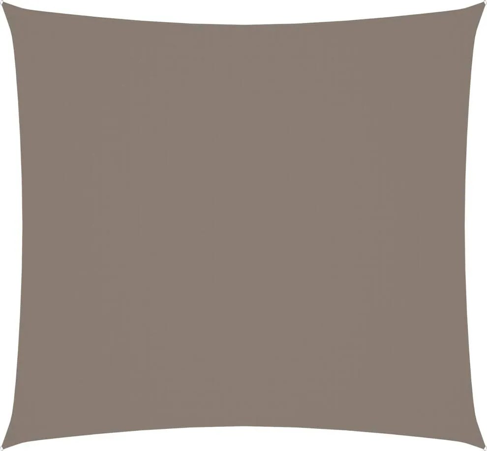 vidaXL Stínící plachta oxfordská látka čtvercová 4,5 x 4,5 m [135635] Barva: Hnědá