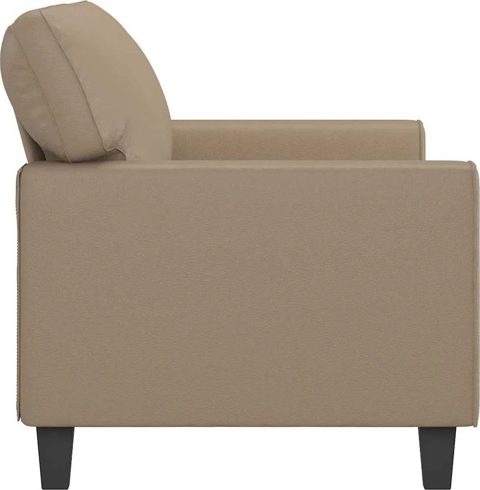 vidaXL 2místná pohovka 140 cm umělá kůže [359417] Barva: krémová