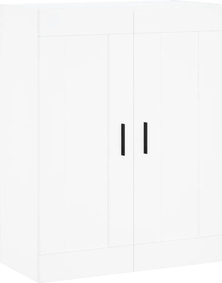 Skříň highboard bílá 69,5 x 34 x 180 cm kompozitní dřevo 3199569