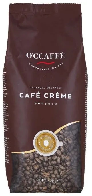 O´Ccaffé ZRNKOVÁ KÁVA O'CCAFFÉ CAFÉ CRÉME 1 kg