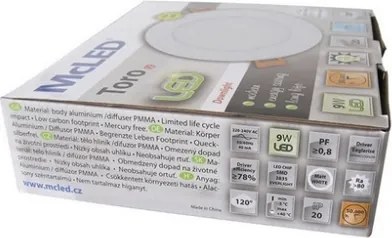 LED podhledové svítidlo McLED TORO R9 TR120-9W4000K-W-EN neutrální bílá ML-412.011.33.0