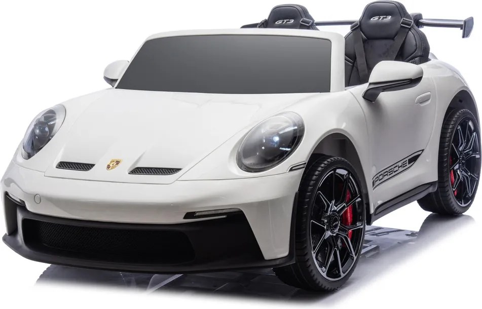LEAN CARS Autíčko na baterii DK-P911 Porsche GT3 24 V, bílé