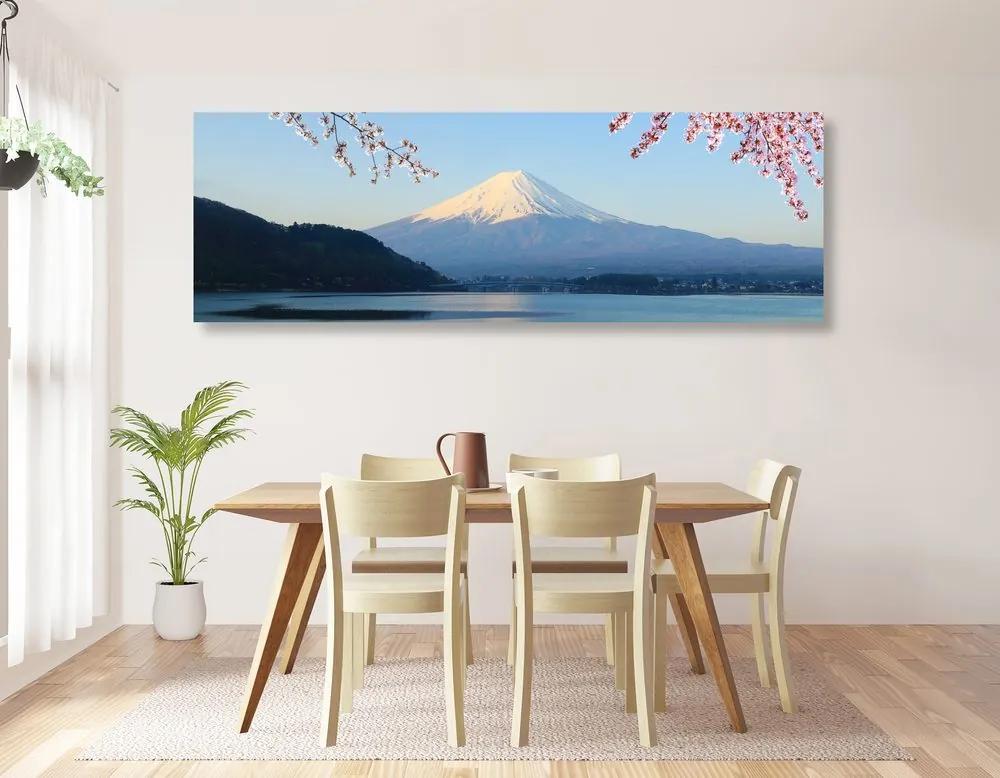 Obraz výhled na horu Fuji Varianta: 120x40