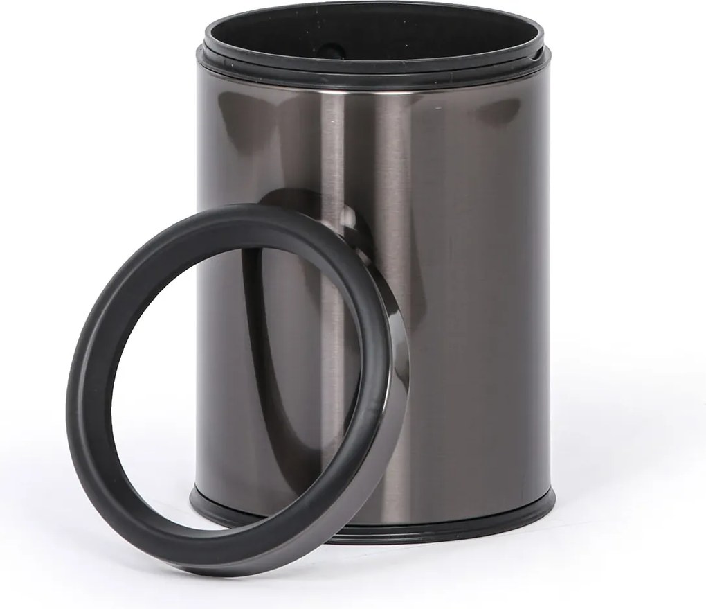 Odpadkový koš 10 l, Ø 240, šedý