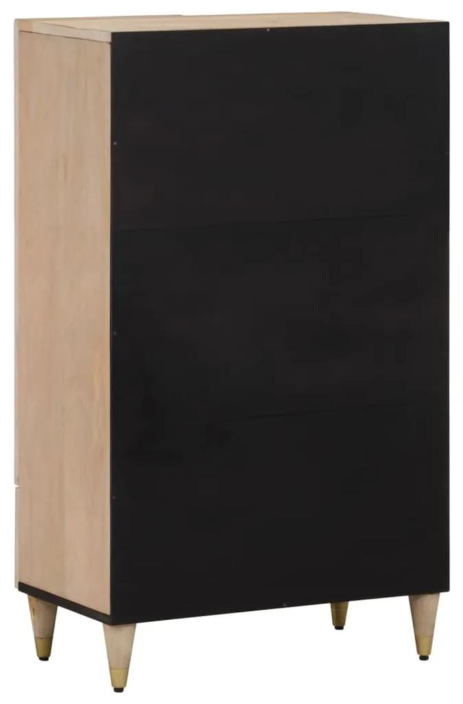Skříň highboard 60 x 33 x 100 cm masivní mangovníkové dřevo
