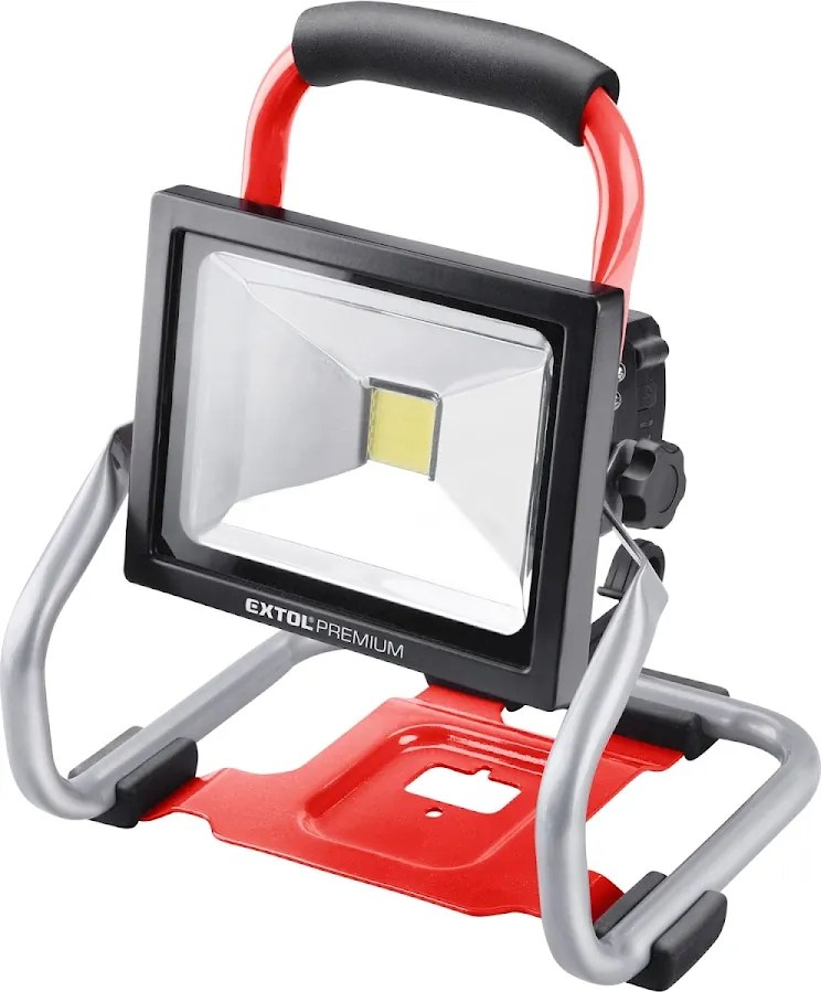 Reflektor LED aku SHARE20 V, 1800 lm, 20 V Li - ion, 2000 mAh EXTOL PREMIUM 8891870