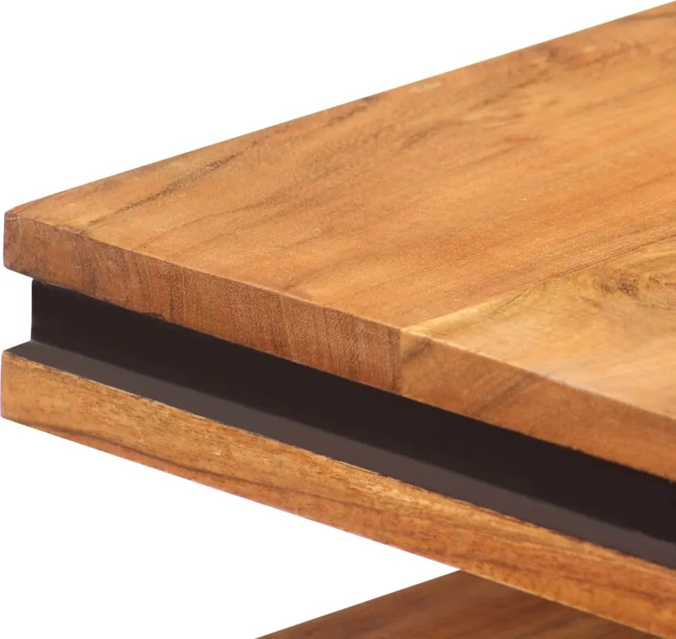 Konferenční stolek 100 x 45 x 33 cm masivní akáciové dřevo 247493