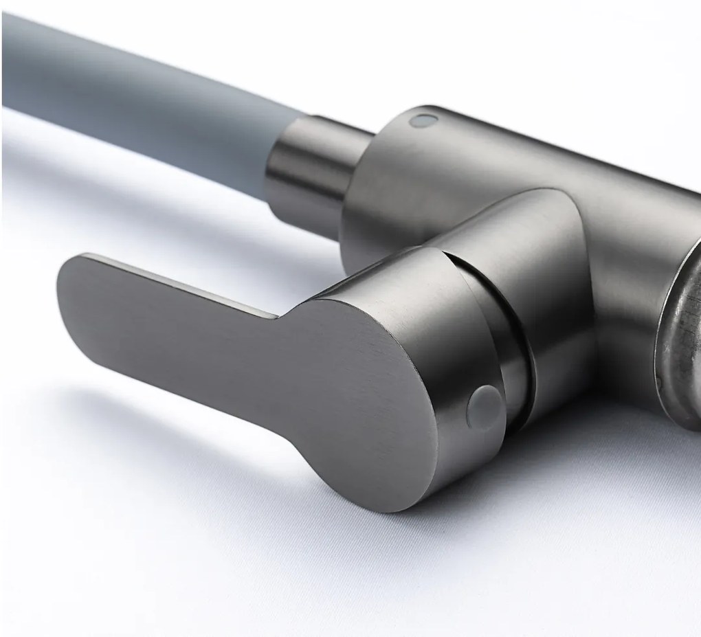 Velazo Dřezová baterie s flexibilním raménkem - VE-8105BG, šedá/grafit