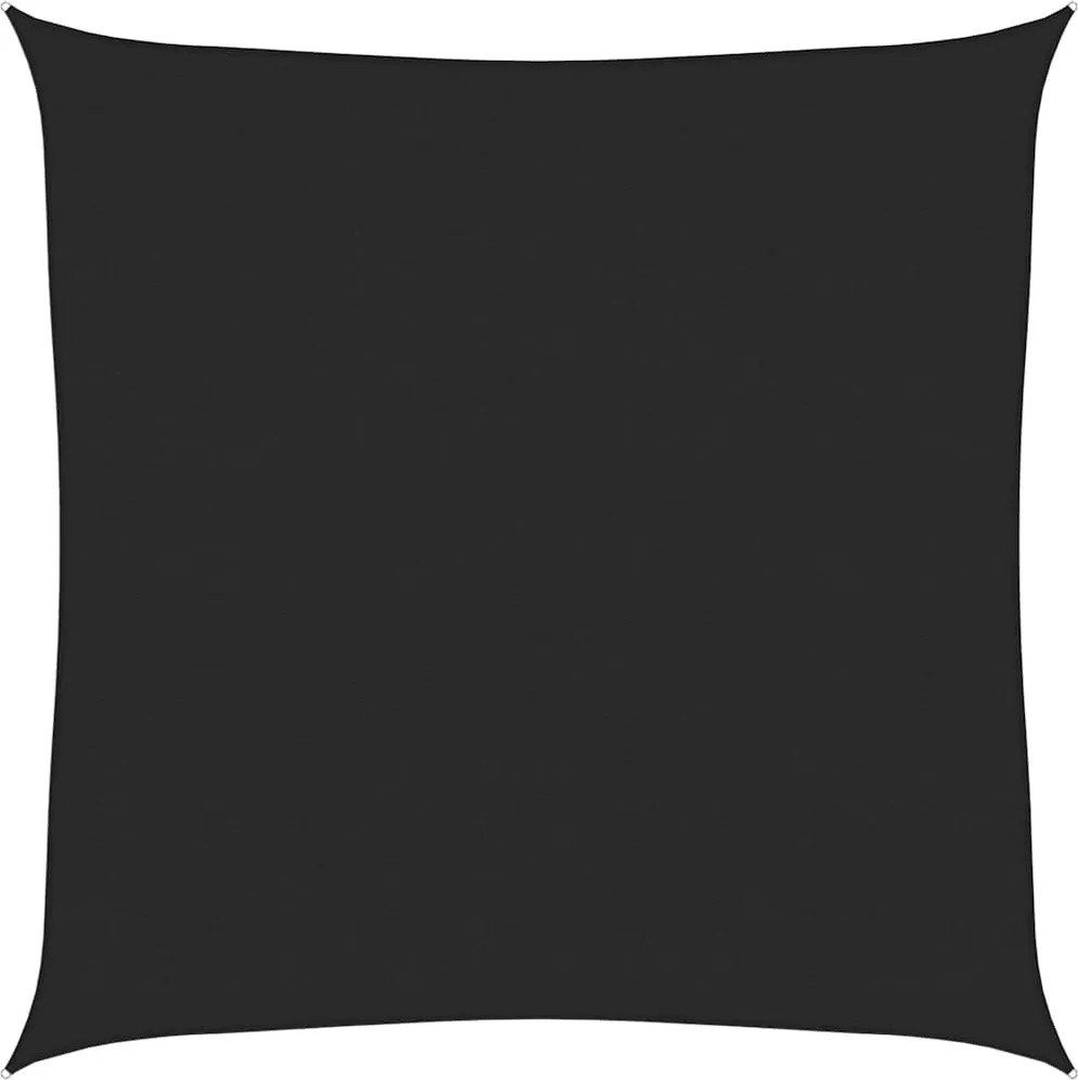 Stínící plachta 160 g/m² černá 6 x 6 m HDPE 311719