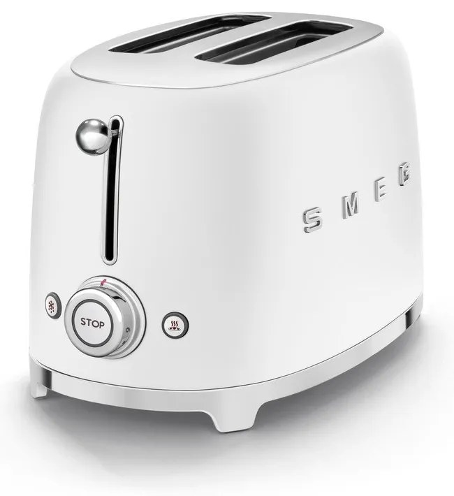 Matně bílý topinkovač 50's Retro Style – SMEG