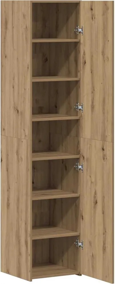 Vysoký bufet Artisanový dub 40 x 42,5 x 185 cm 3365580