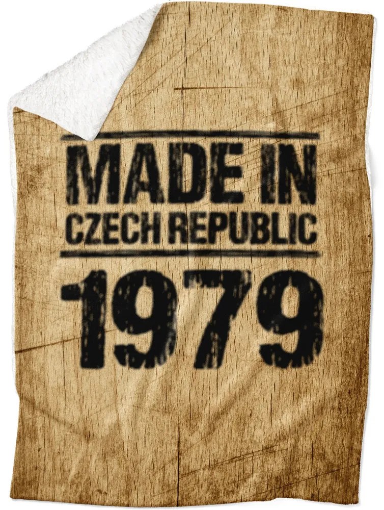 Deka Made In (rok: 1979, Podšití beránkem: ANO)