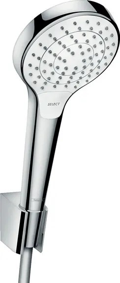 Hansgrohe Croma Select S, sprchový set 110 Vario s hadicí 1250 mm, bílá/chromová, HAN-26421400