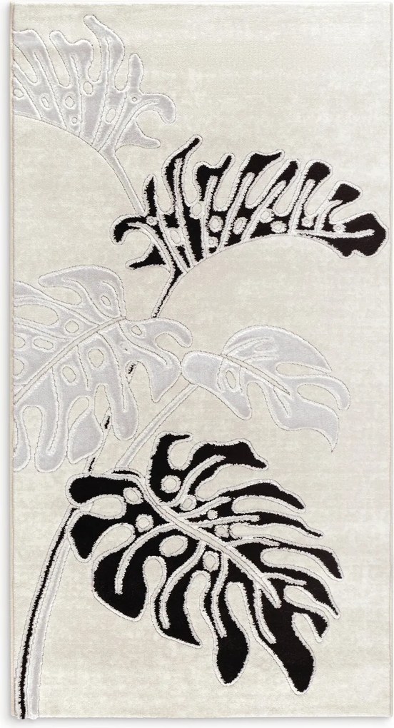 Koberec Aura1, 80x150 cm, listy
