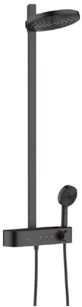 Hansgrohe Pulsify S - Sprchový set s termostatem, průměr 26 cm, 3 proudy, EcoSmart, matná černá 24241670