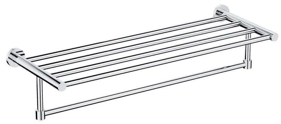 OMNIRES MP60920CR - Nástěnný věšák na ručníky MODERN PROJECT 60 cm lesklý chrom MP60920CR