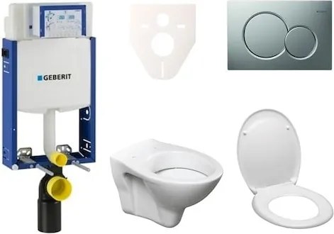 Cenově zvýhodněný závěsný WC set Geberit k zazdění + WC Ceramia S-Line Pro 110.302.00.5ND3
