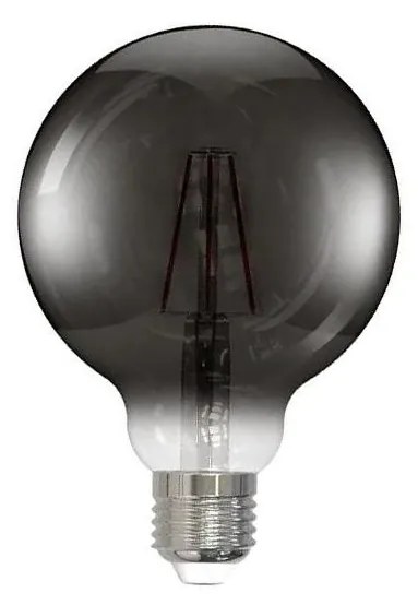 NEDES | LED Žárovka FILAMENT SMOKE G95 E27/4W/230V 2000K | ND3772