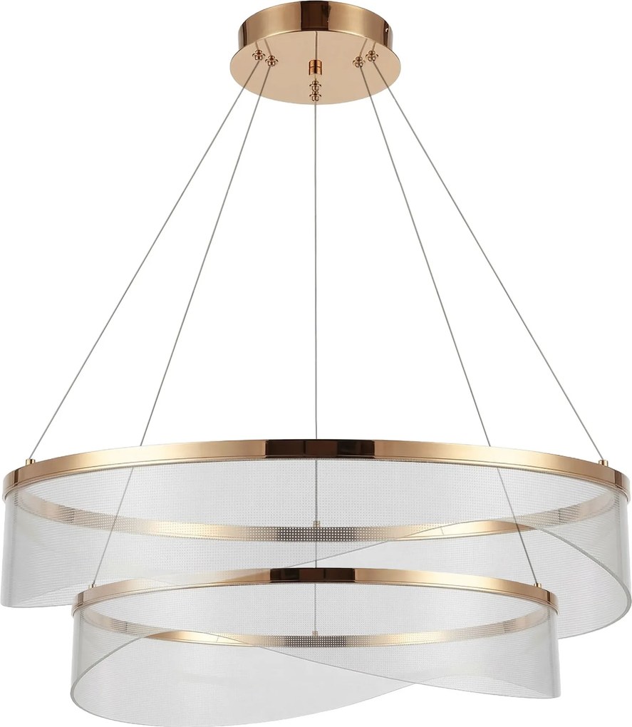 Toolight Rea, ZÁVĚSNÁ STROPNÍ G146-2CP GOLD, OSW-04702