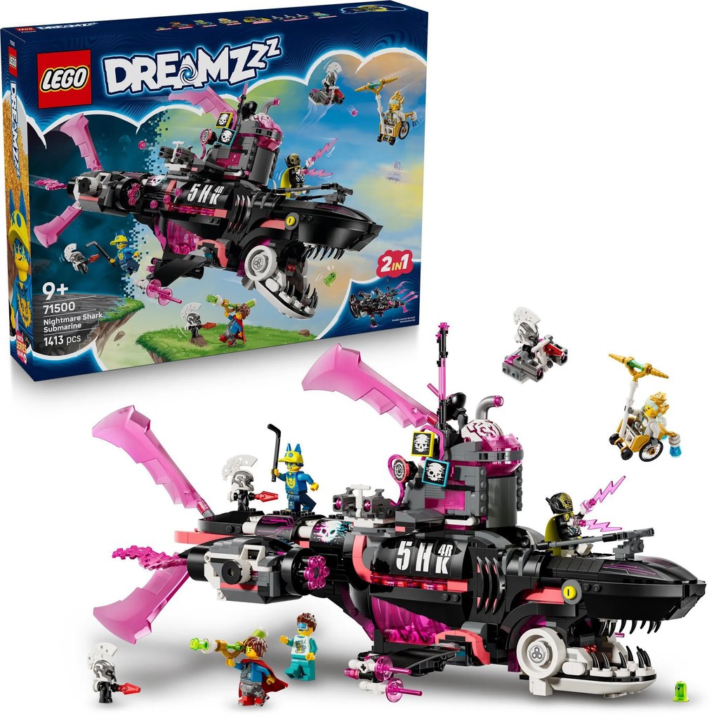 Lego dreamzzz 71500 žraločkoponorka z nočních můr 5702017818917